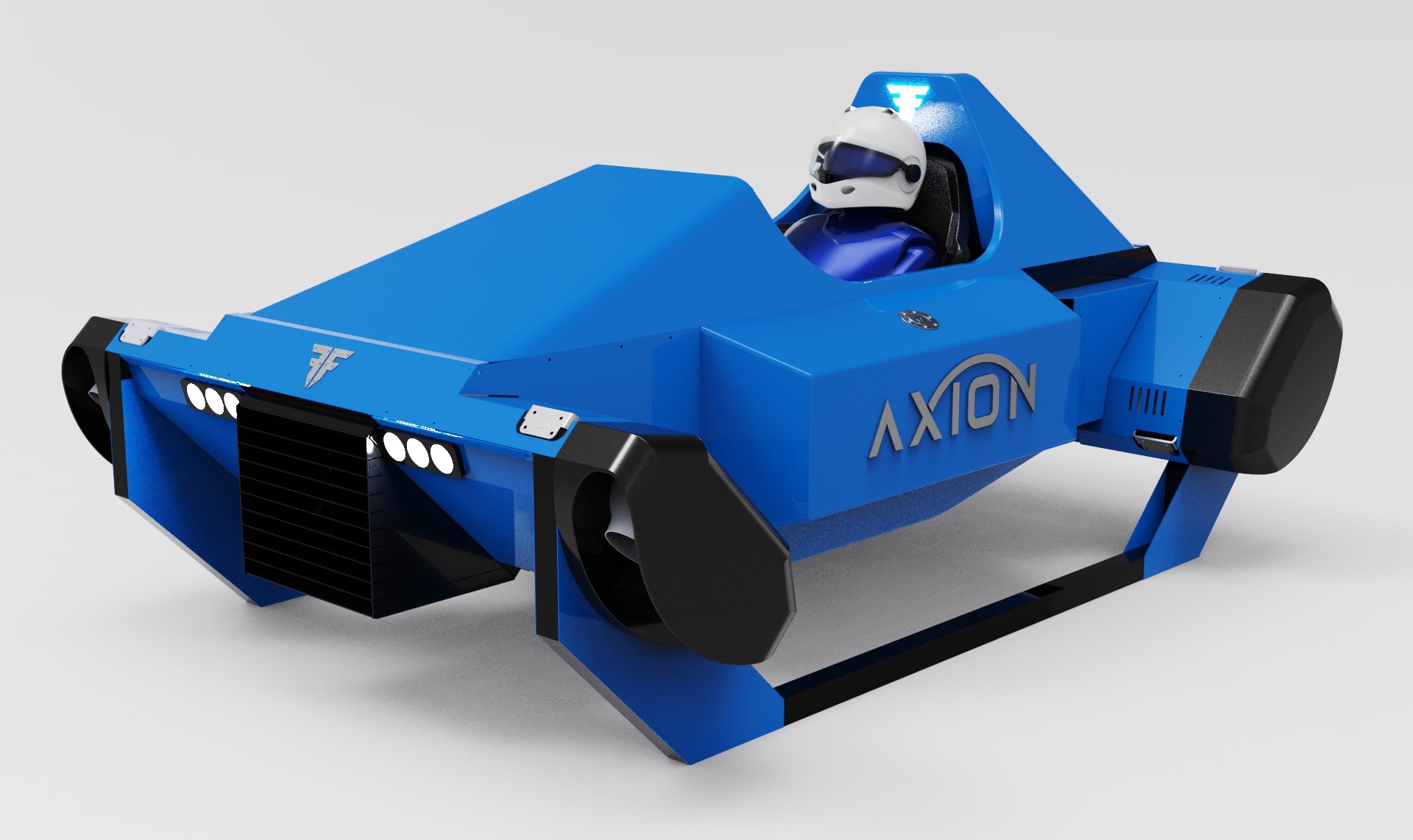 Axion: Jet-Powered Personal VTOL Aircraft - FusionFlight