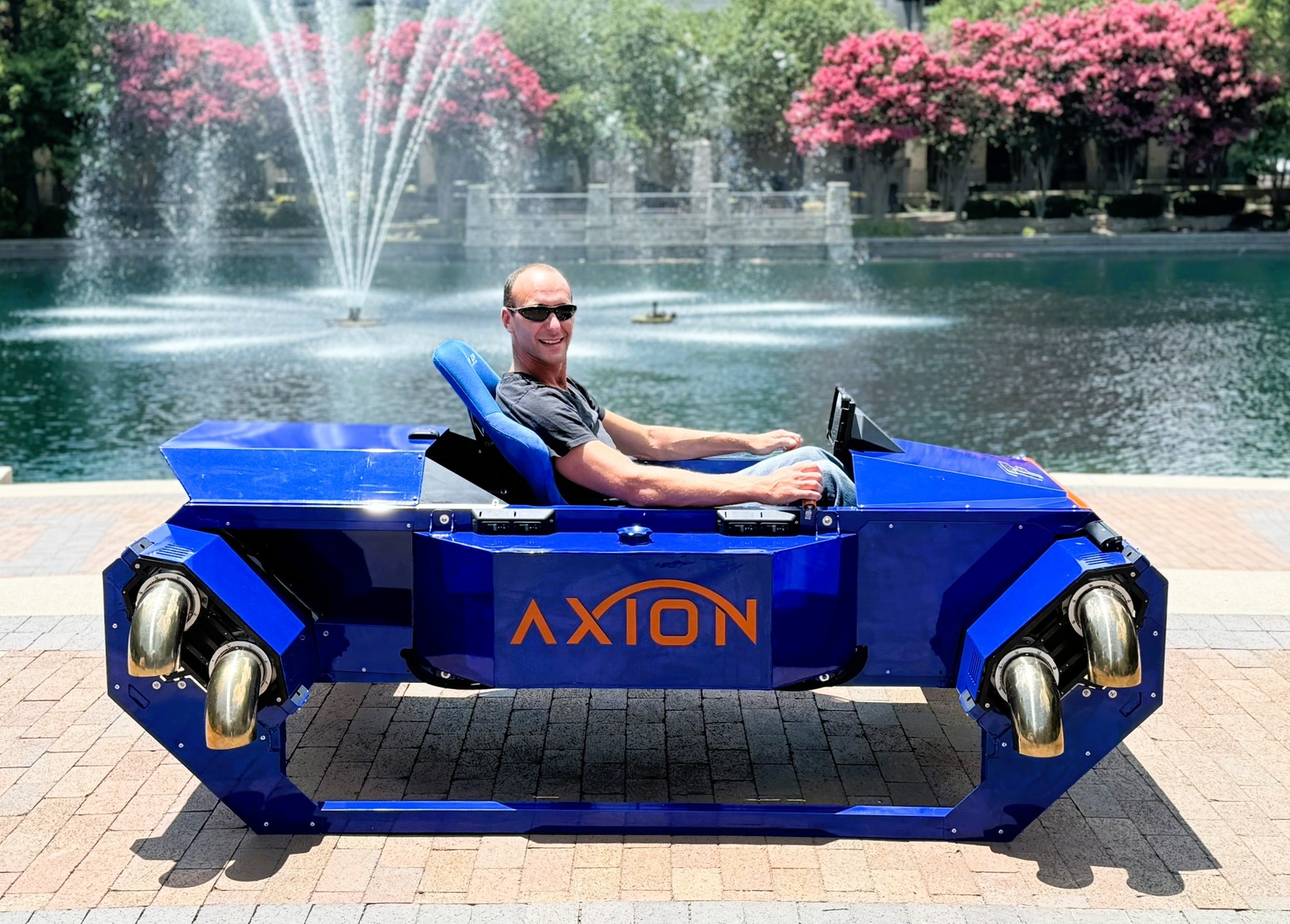 Axion: Jet-Powered VTOL Car